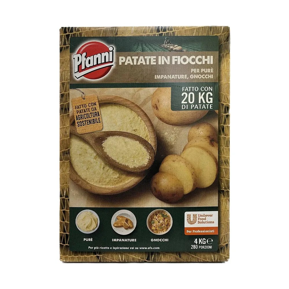 Pfanni Preparato per Purè di patate in fiocchi 4 Kg
